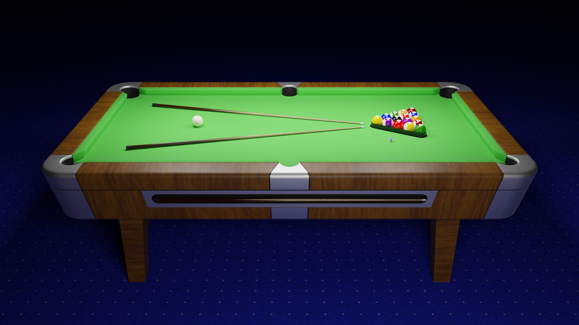 New Billiard Table Design 3D - TurboSquid 2307669