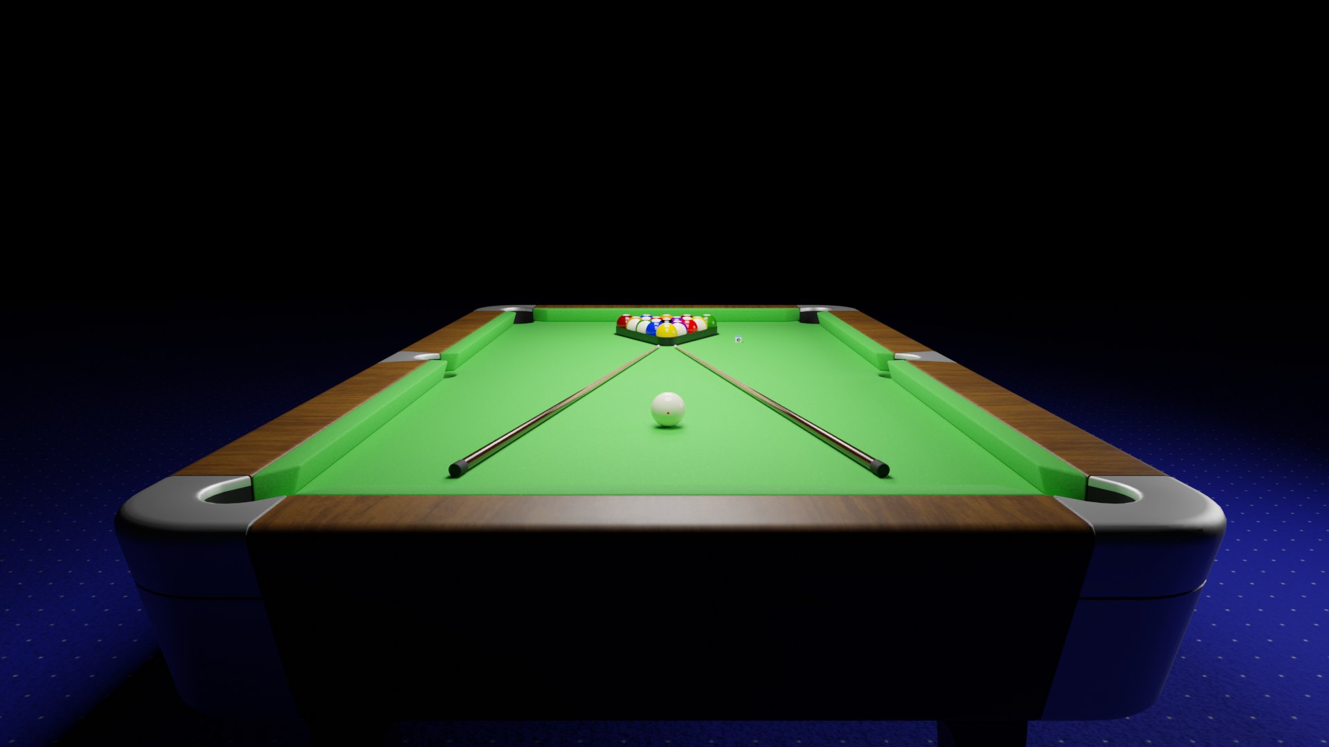 New Billiard Table Design 3D - TurboSquid 2307669