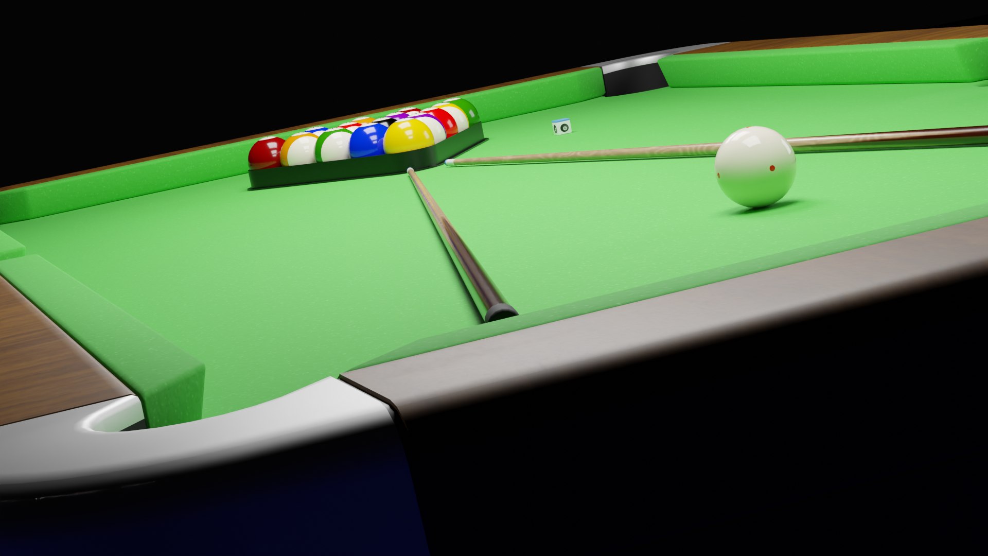 New Billiard Table Design 3D - TurboSquid 2307669
