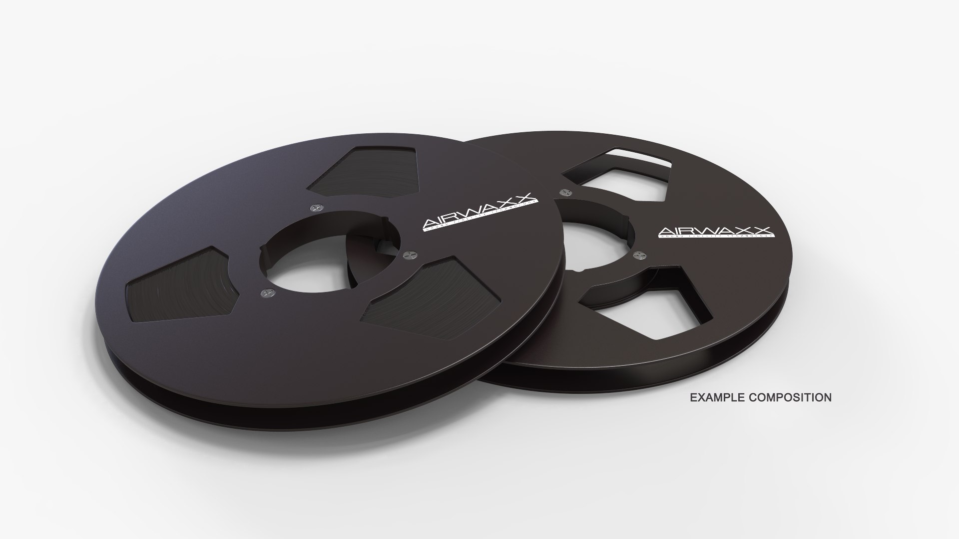 Real To Real Tape With Design 3D Model - TurboSquid 2244280