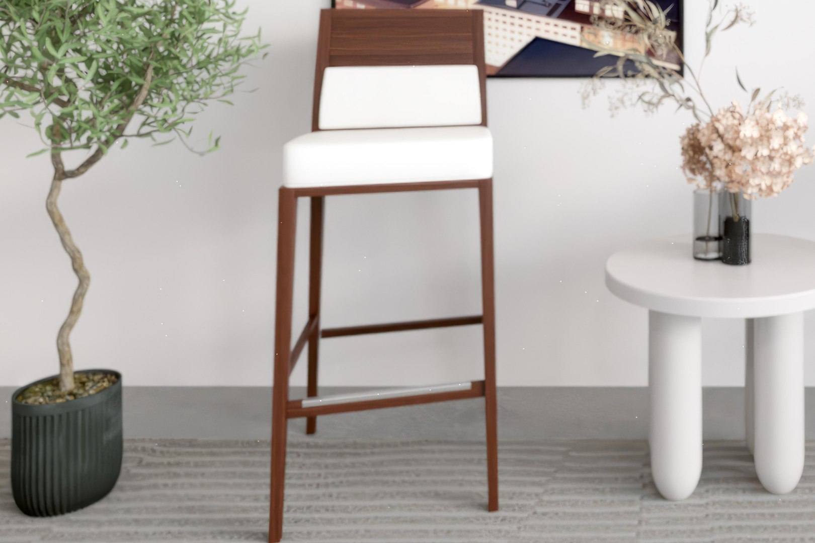 3D Bar Tables Chairs Chair Decoration Model - TurboSquid 2111212