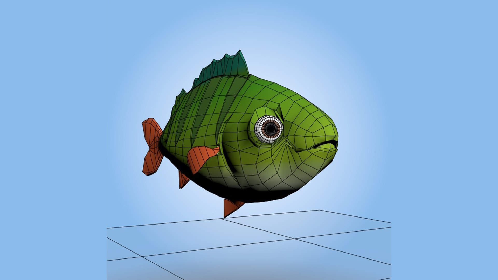 3D Perch Fish Model - TurboSquid 2057663