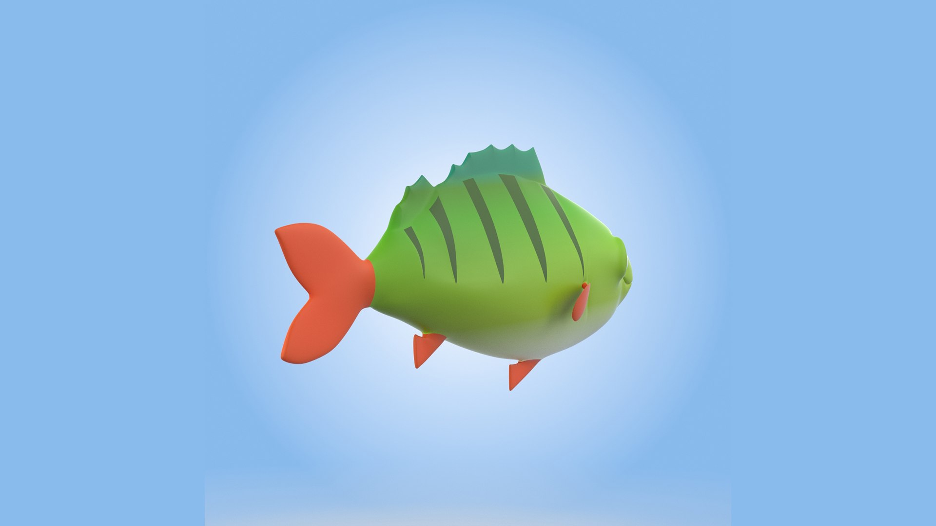3D Perch Fish Model - TurboSquid 2057663