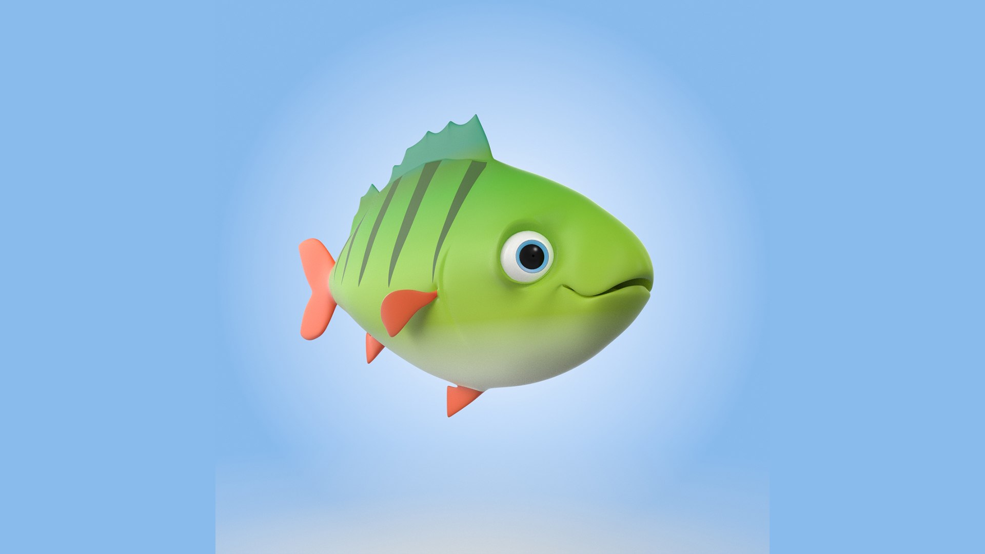 3D Perch Fish Model - TurboSquid 2057663