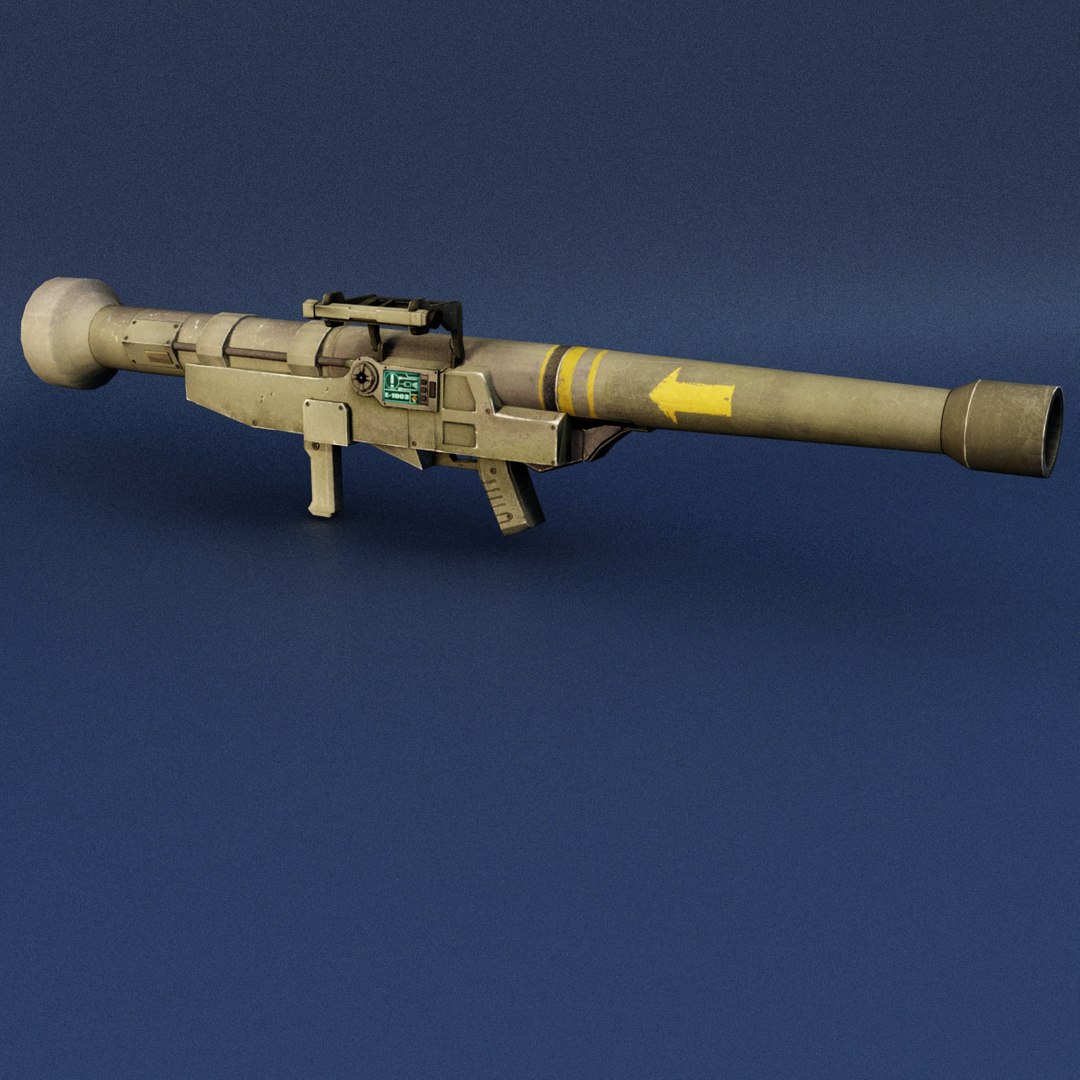 Roket launcher 3D model - TurboSquid 1426034