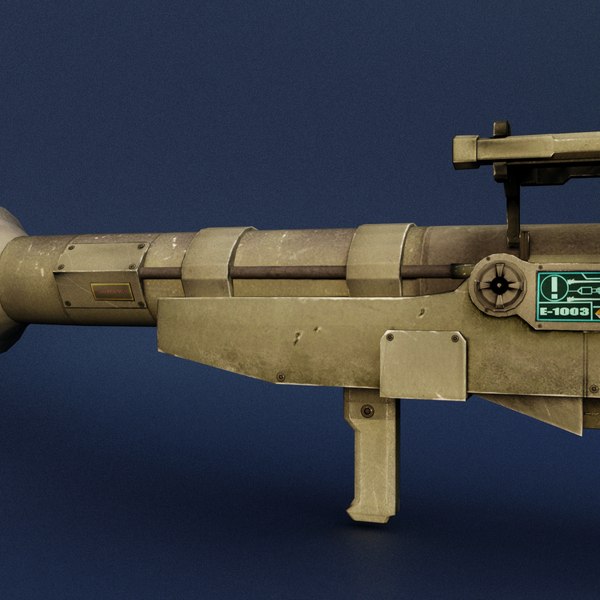 Roket launcher 3D model - TurboSquid 1426034