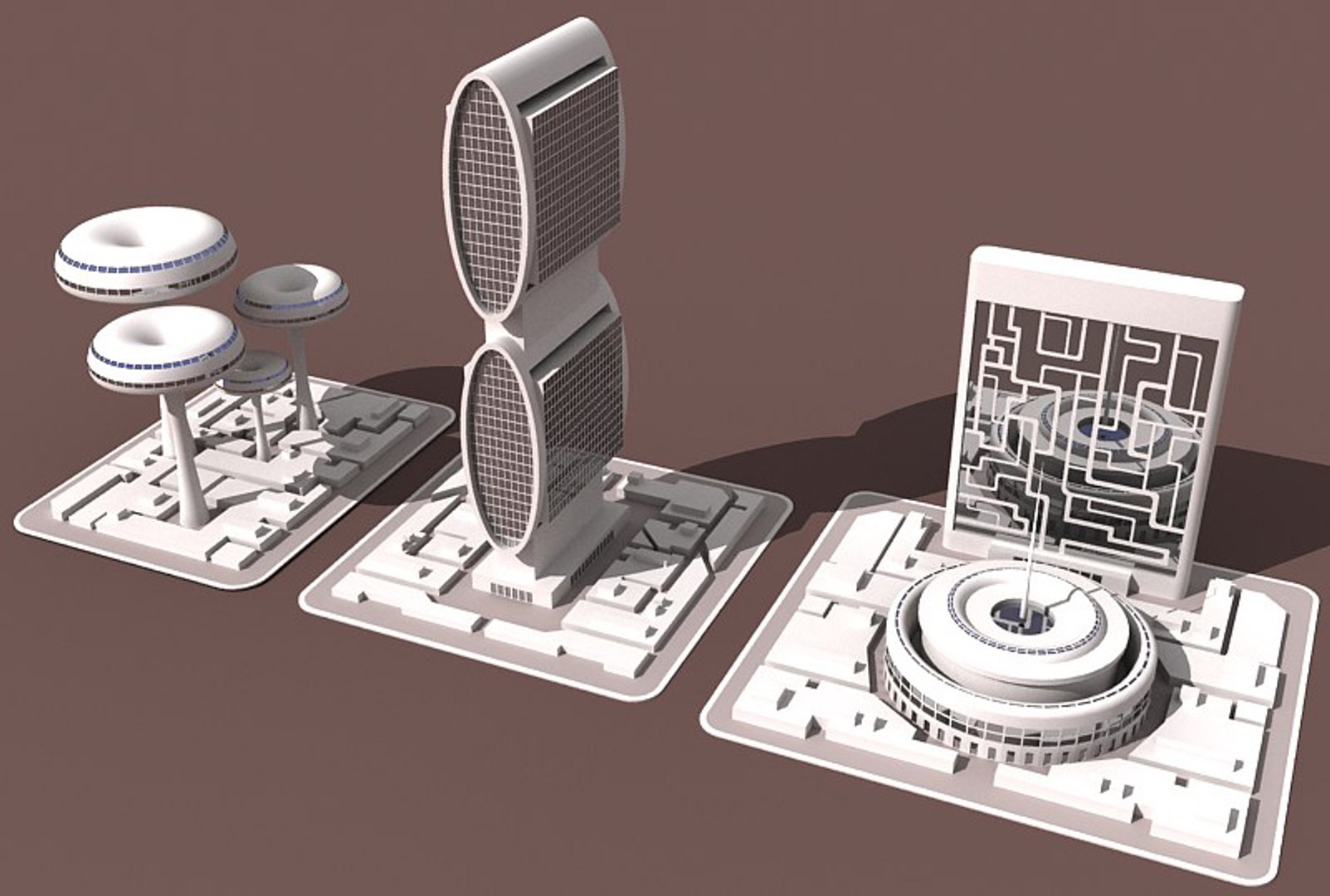 3d Model Future Buildings 1