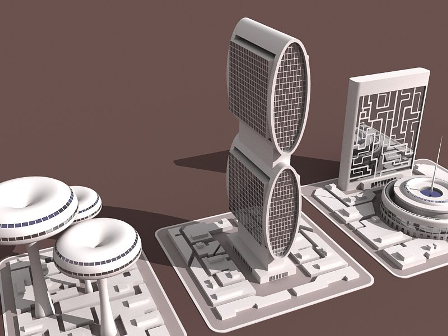 3d Model Future Buildings 1