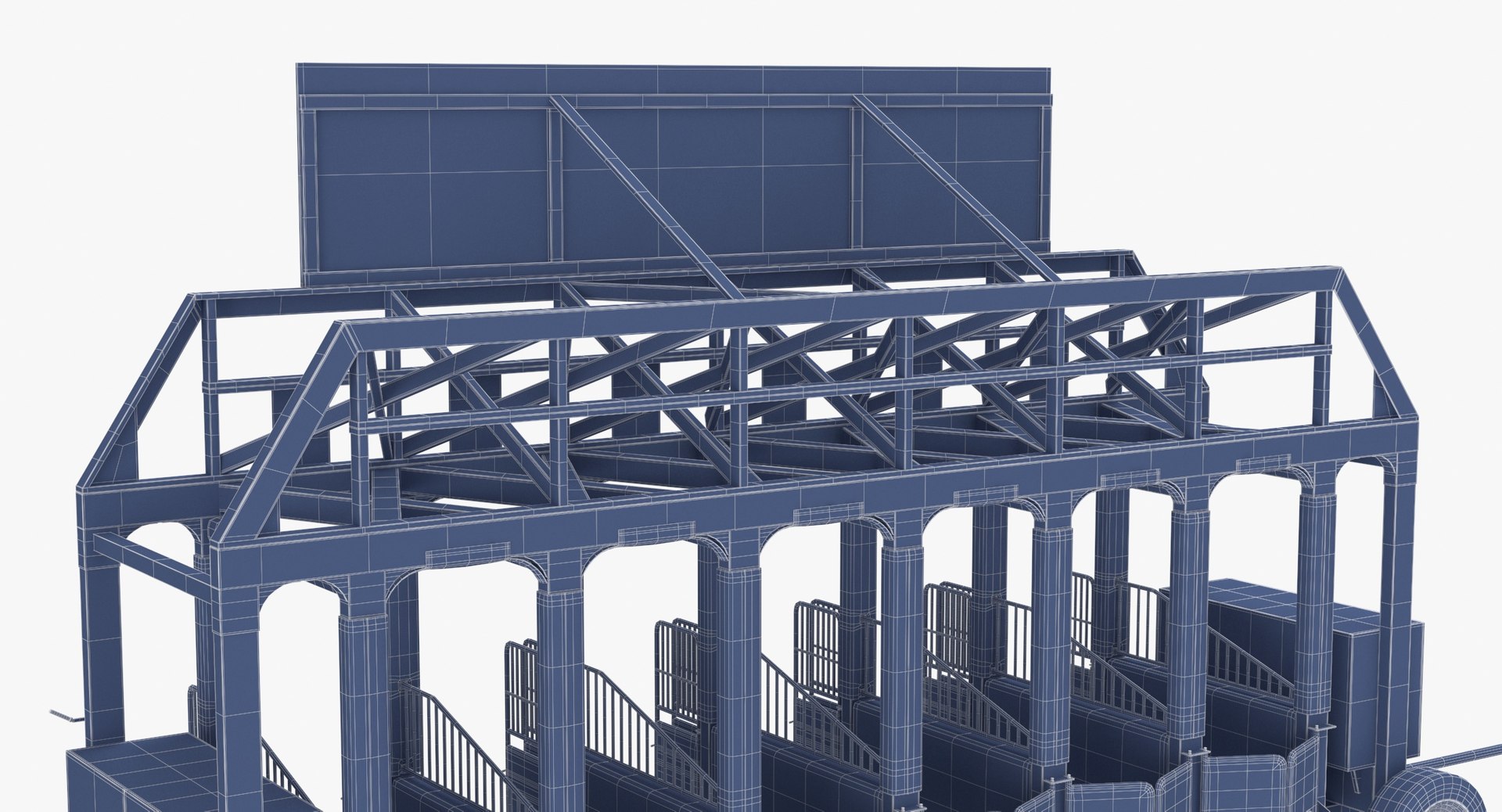 3D model horse racing starting gates - TurboSquid 1637733