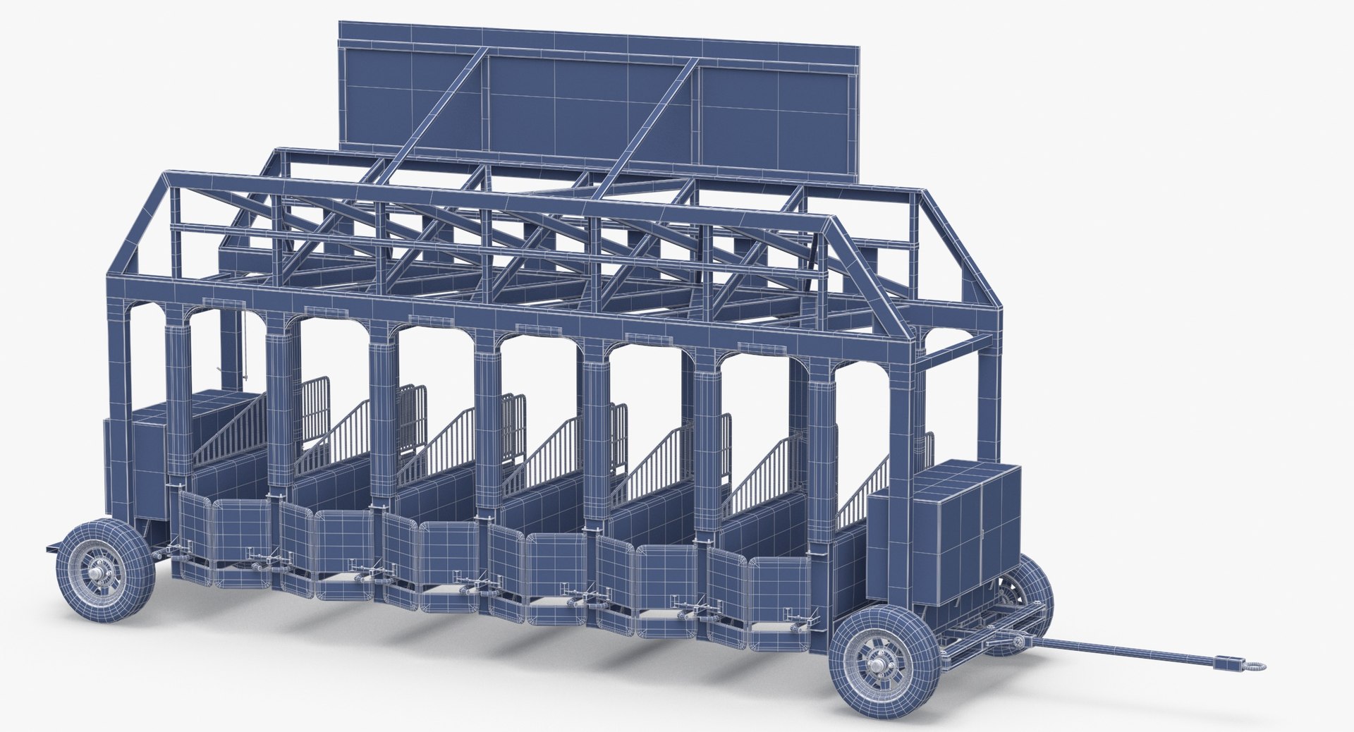 3D Model Horse Racing Starting Gates - TurboSquid 1637733