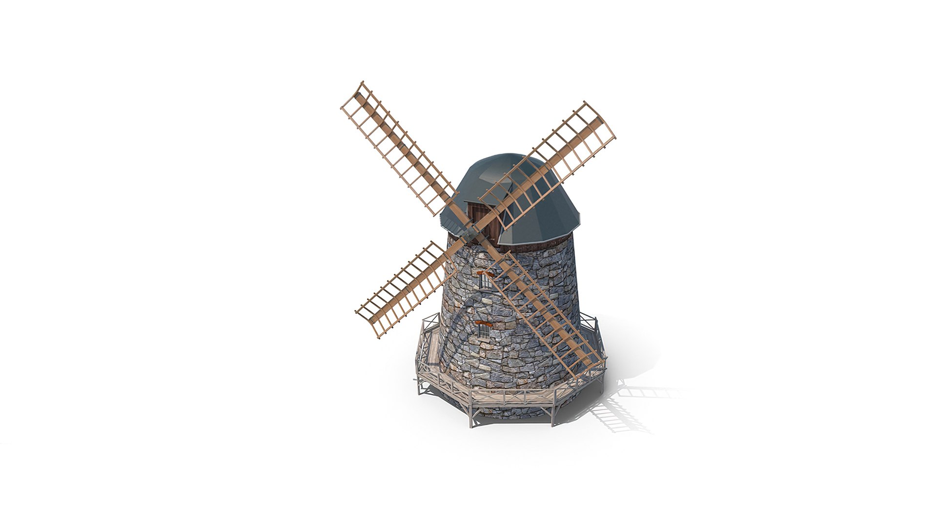 3D Windmill - TurboSquid 2103779