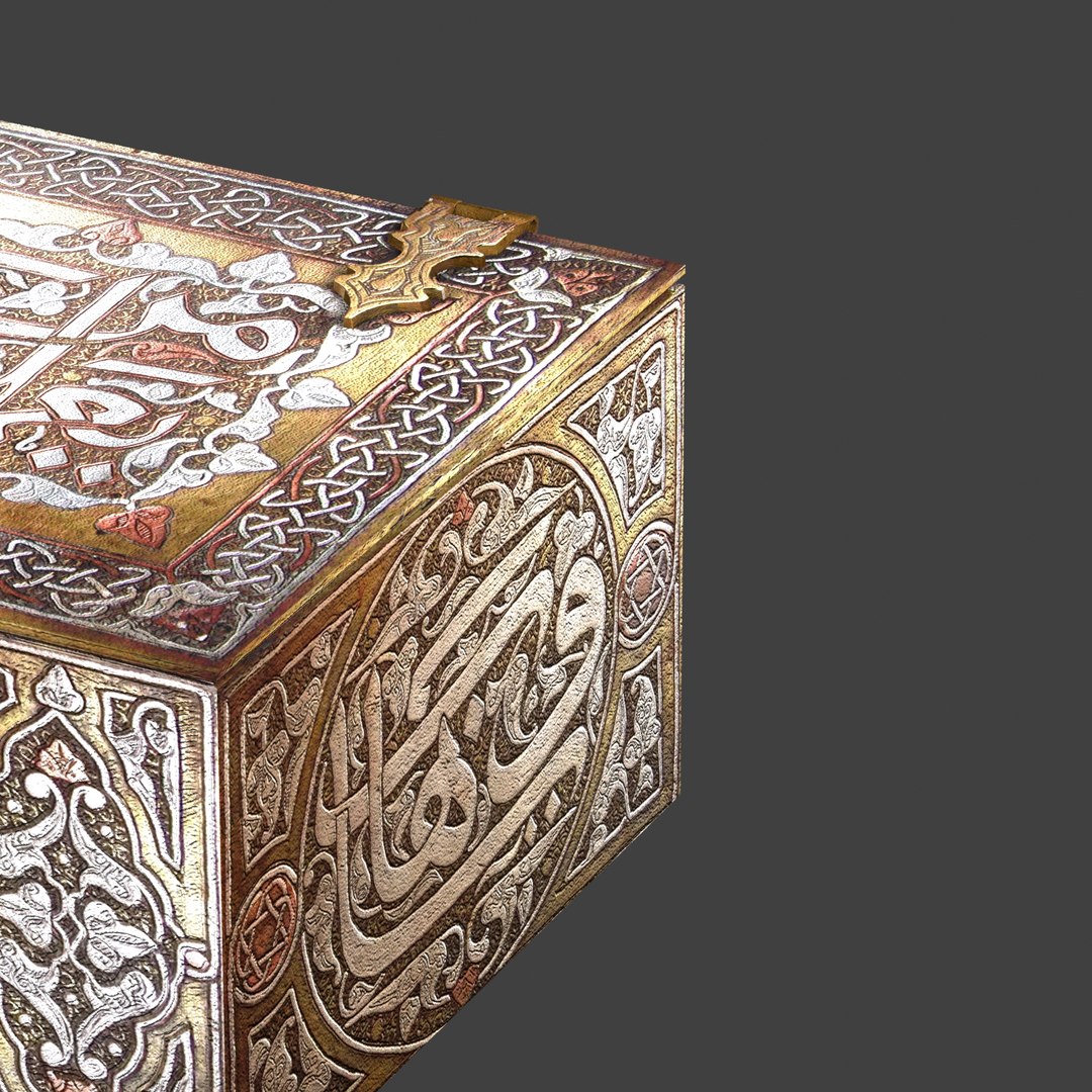 3D Realistic Oriental Box Model - TurboSquid 1370368