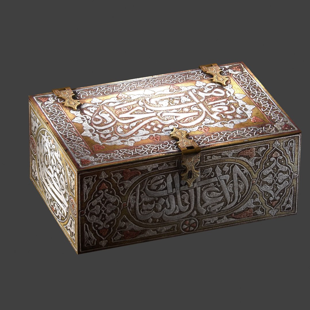 3D Realistic Oriental Box Model - TurboSquid 1370368