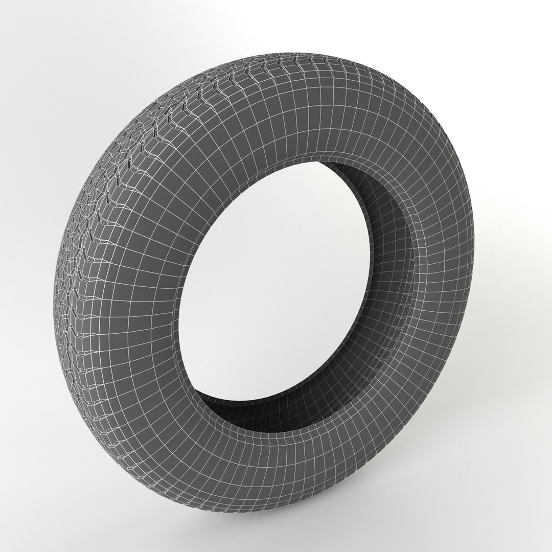 3d Model Tire Classic