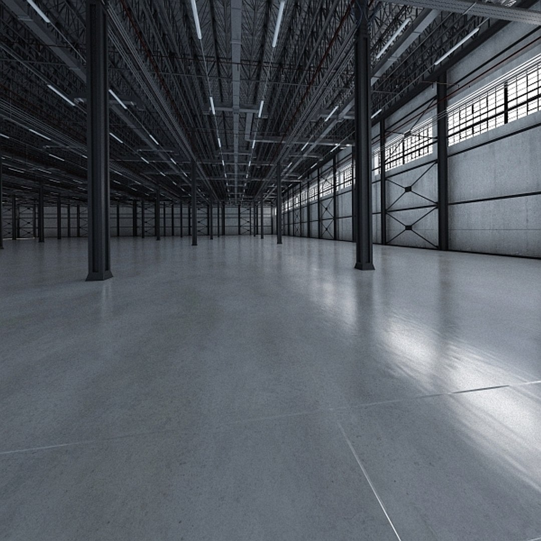 Big Base Warehouse 3D - TurboSquid 1337029