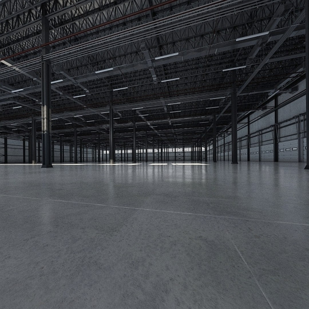 Big Base Warehouse 3D - TurboSquid 1337029