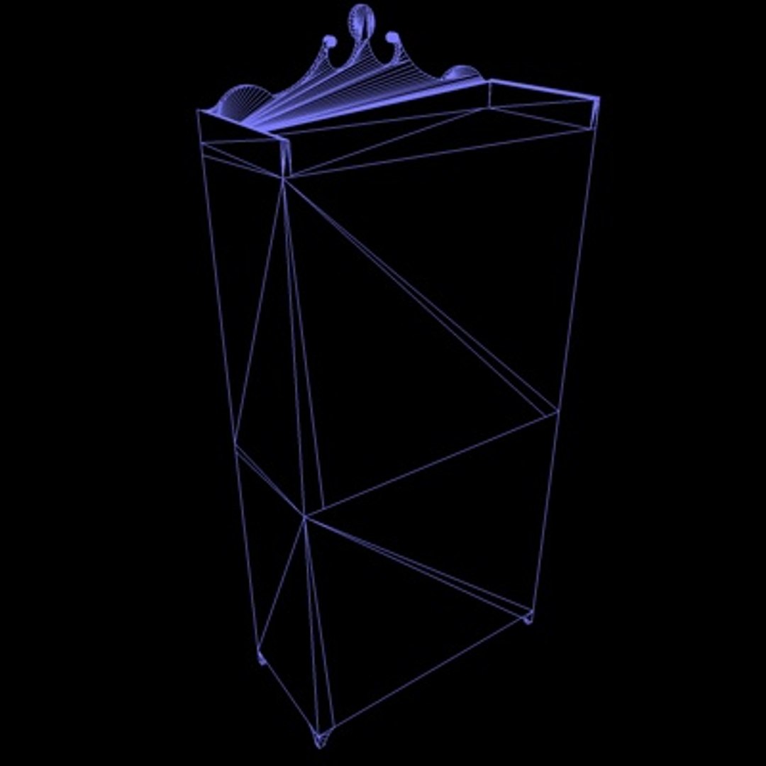 Free Simple Shelf 3d Model