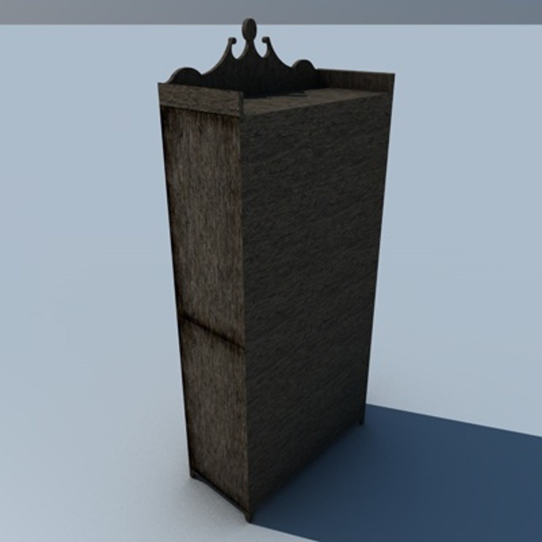 Free Simple Shelf 3d Model