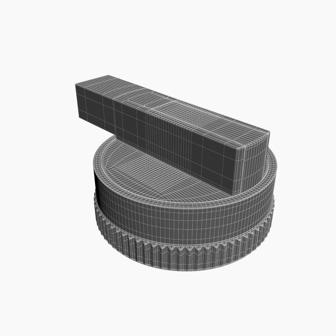 Selector Switch Button Rotary 3D Model - TurboSquid 1204845