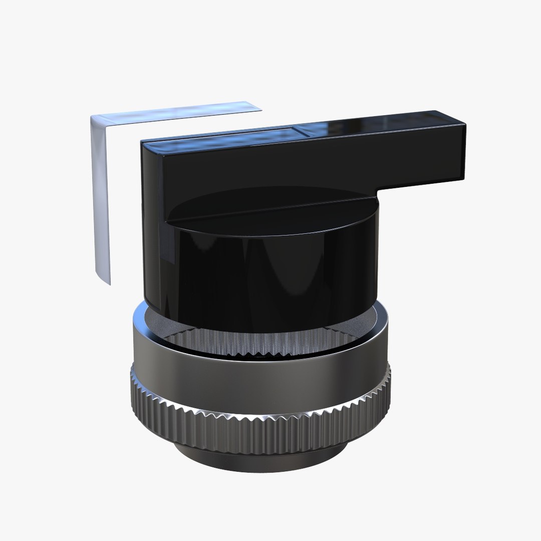 Selector Switch Button Rotary 3D Model - TurboSquid 1204845