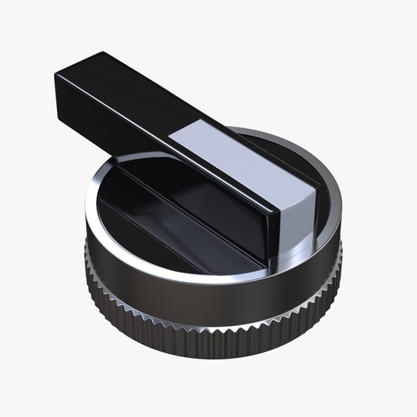 Selector switch button rotary 3D model - TurboSquid 1204845