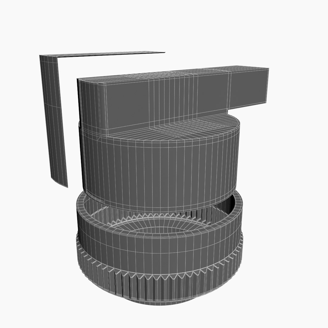 Selector Switch Button Rotary 3D Model - TurboSquid 1204845