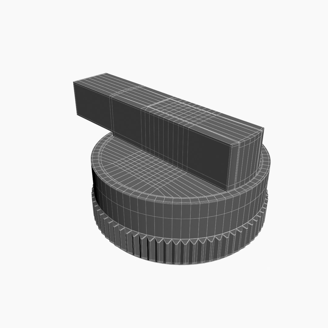 Selector Switch Button Rotary 3D Model - TurboSquid 1204845