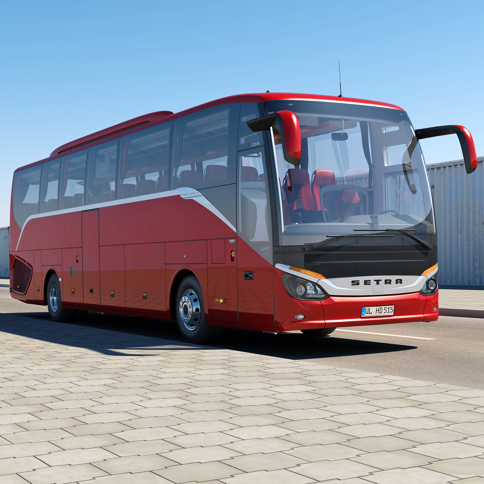 3d setra s 515 hd model
