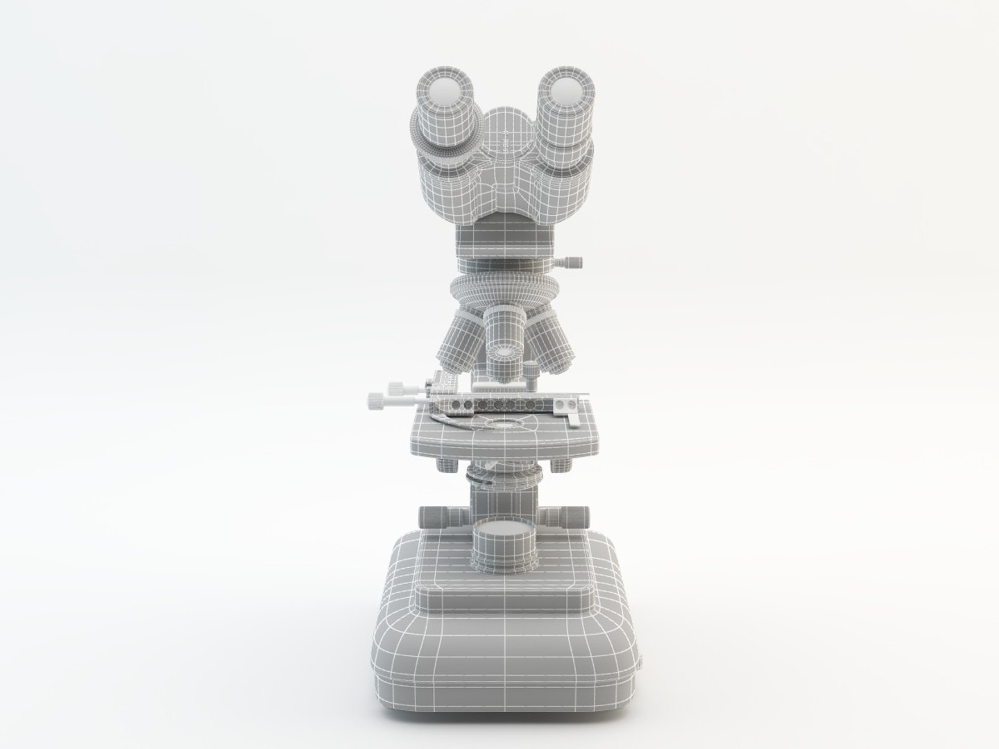 Microscope Micro 3d Model