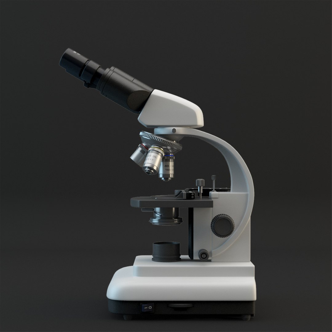 Microscope Micro 3d Model
