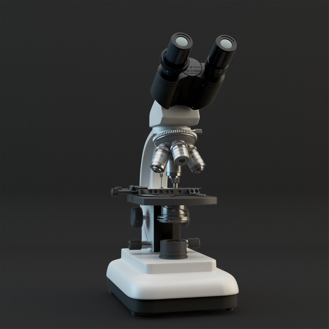Microscope Micro 3d Model