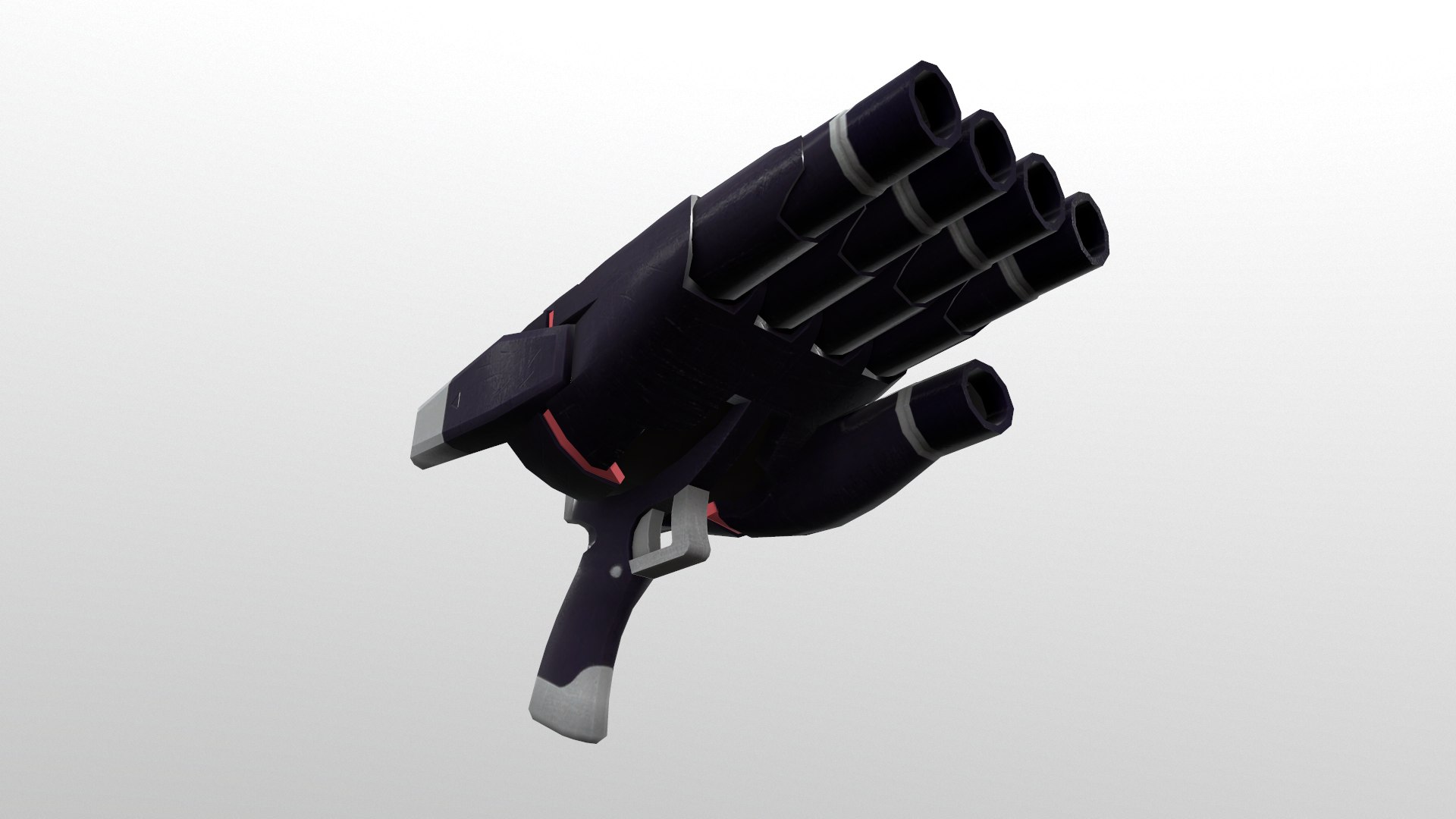 Energy Gun Level 4 3D Model - TurboSquid 2190978