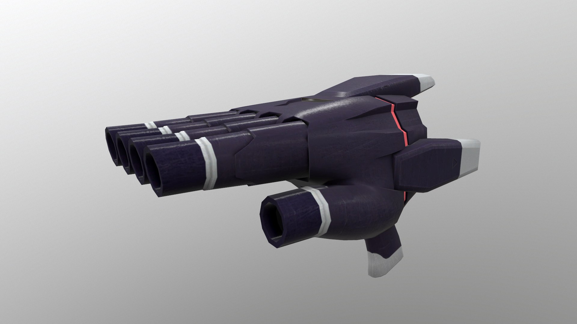 Energy Gun Level 4 3D Model - TurboSquid 2190978