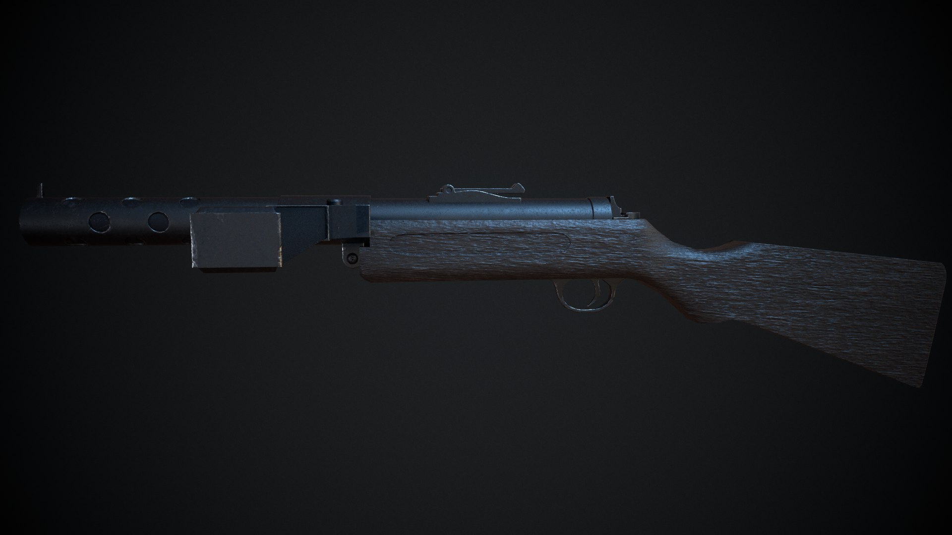 Mp-28 weapon model - TurboSquid 1613220