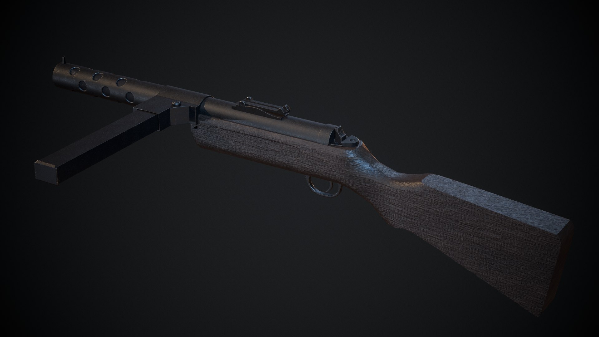 Mp-28 weapon model - TurboSquid 1613220