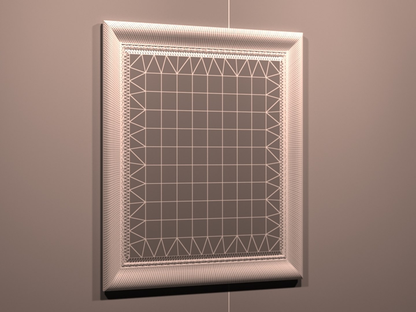 mirror reflector 3d model