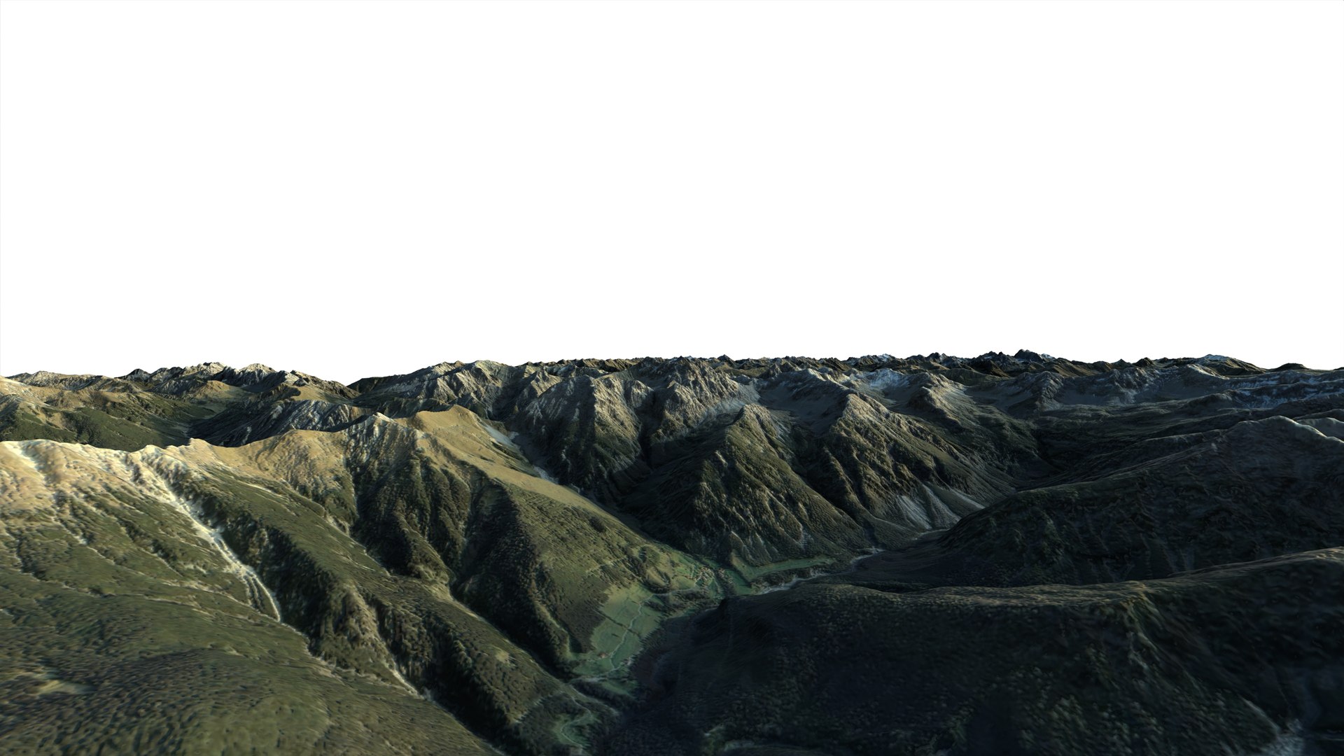 3D Model Alps Large Scale Terrain - TurboSquid 2176142
