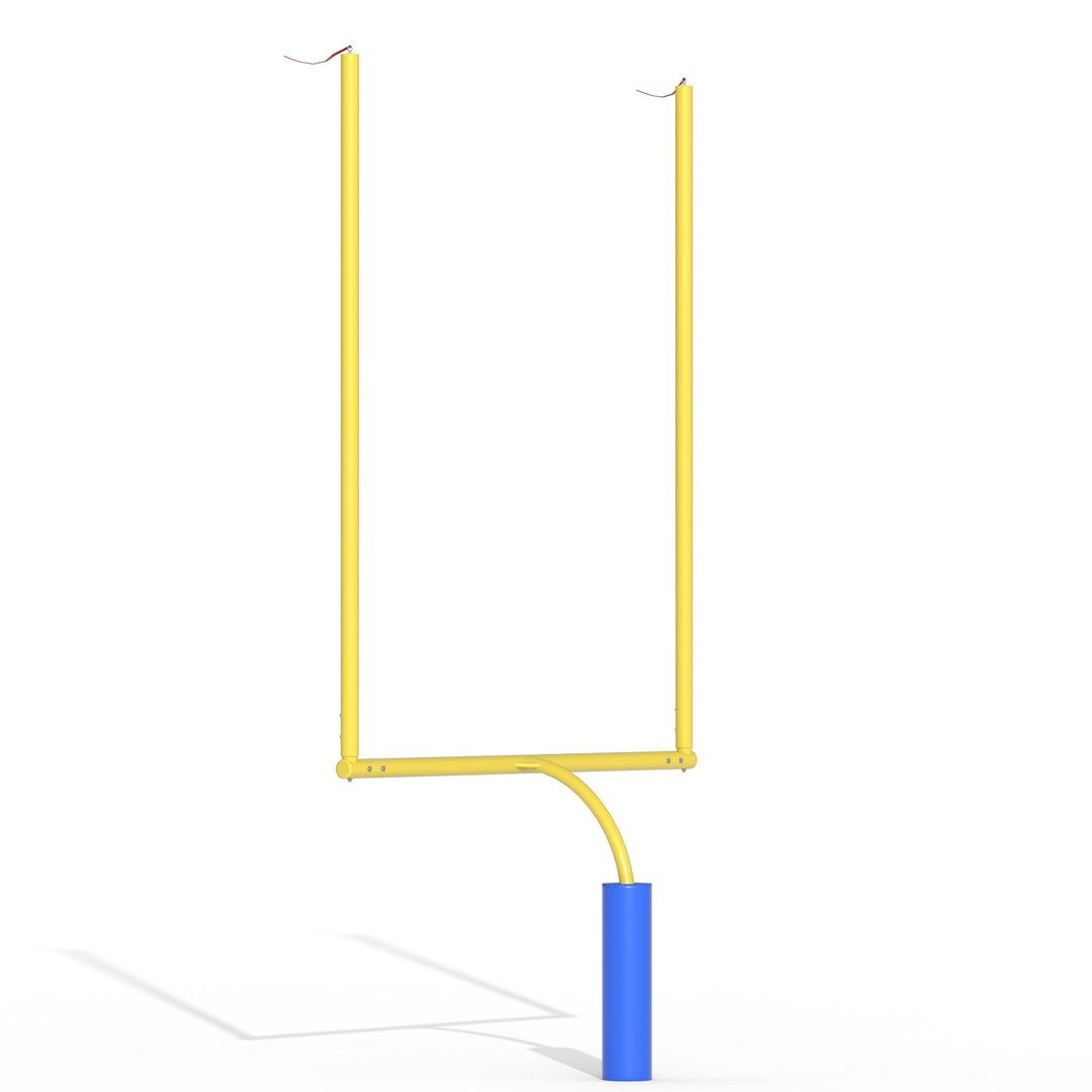 3D Football Uprights - TurboSquid 2124783