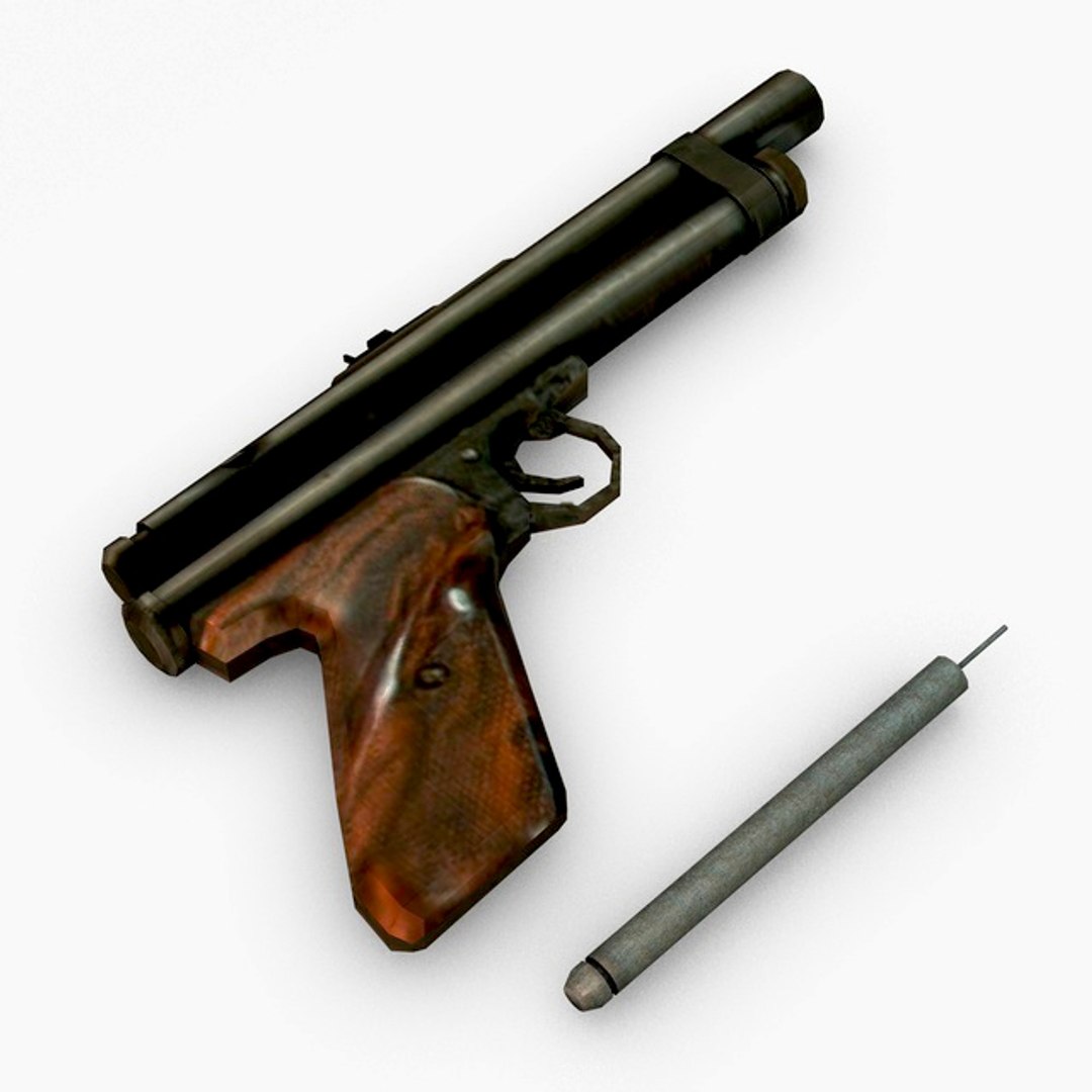 Tranquilizer Gun Games 3d Model