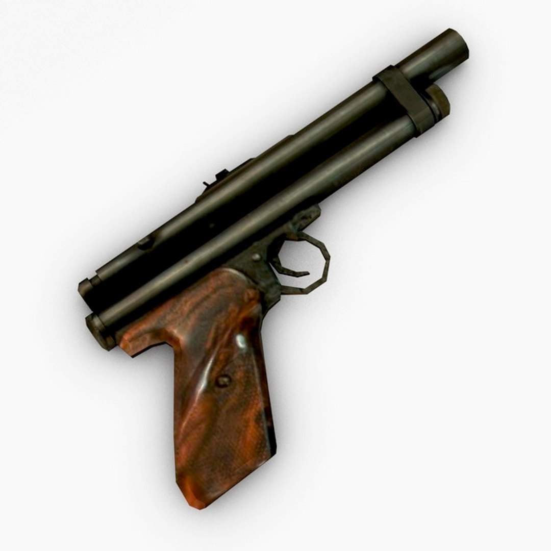 Tranquilizer Gun Games 3d Model