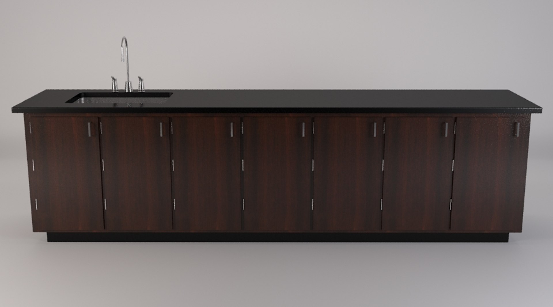 3d model counter laboratory