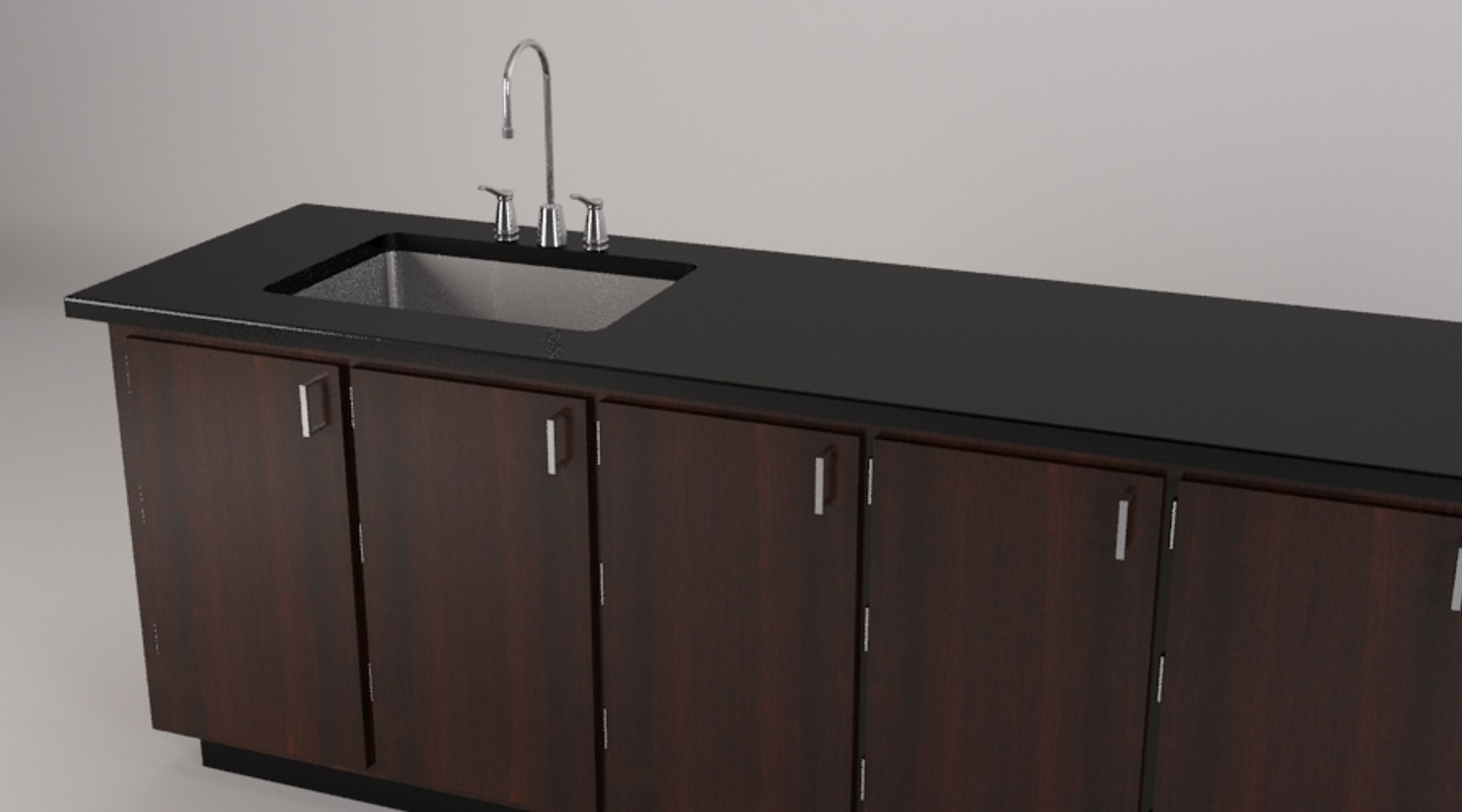 3d model counter laboratory