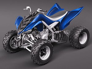 3d model 2014 raptor yamaha