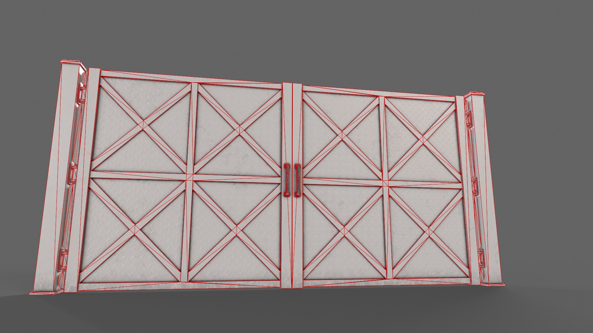 PBR Gate C1 3D - TurboSquid 2357131