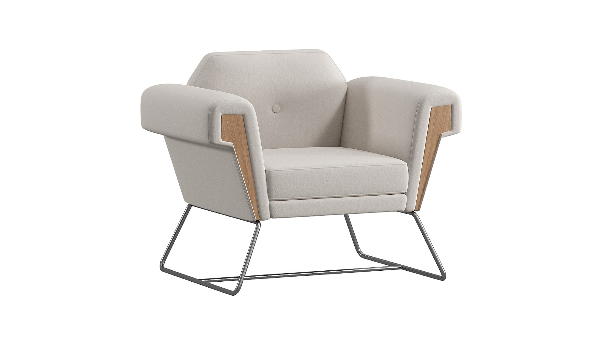 3D Model HOVE CLUB Easy Chair By Liqui Contracts - TurboSquid 2199904