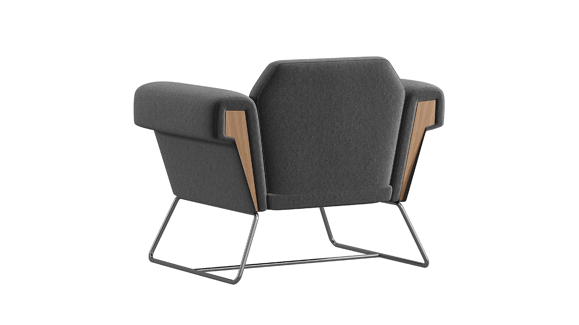 3D Model HOVE CLUB Easy Chair By Liqui Contracts - TurboSquid 2199904