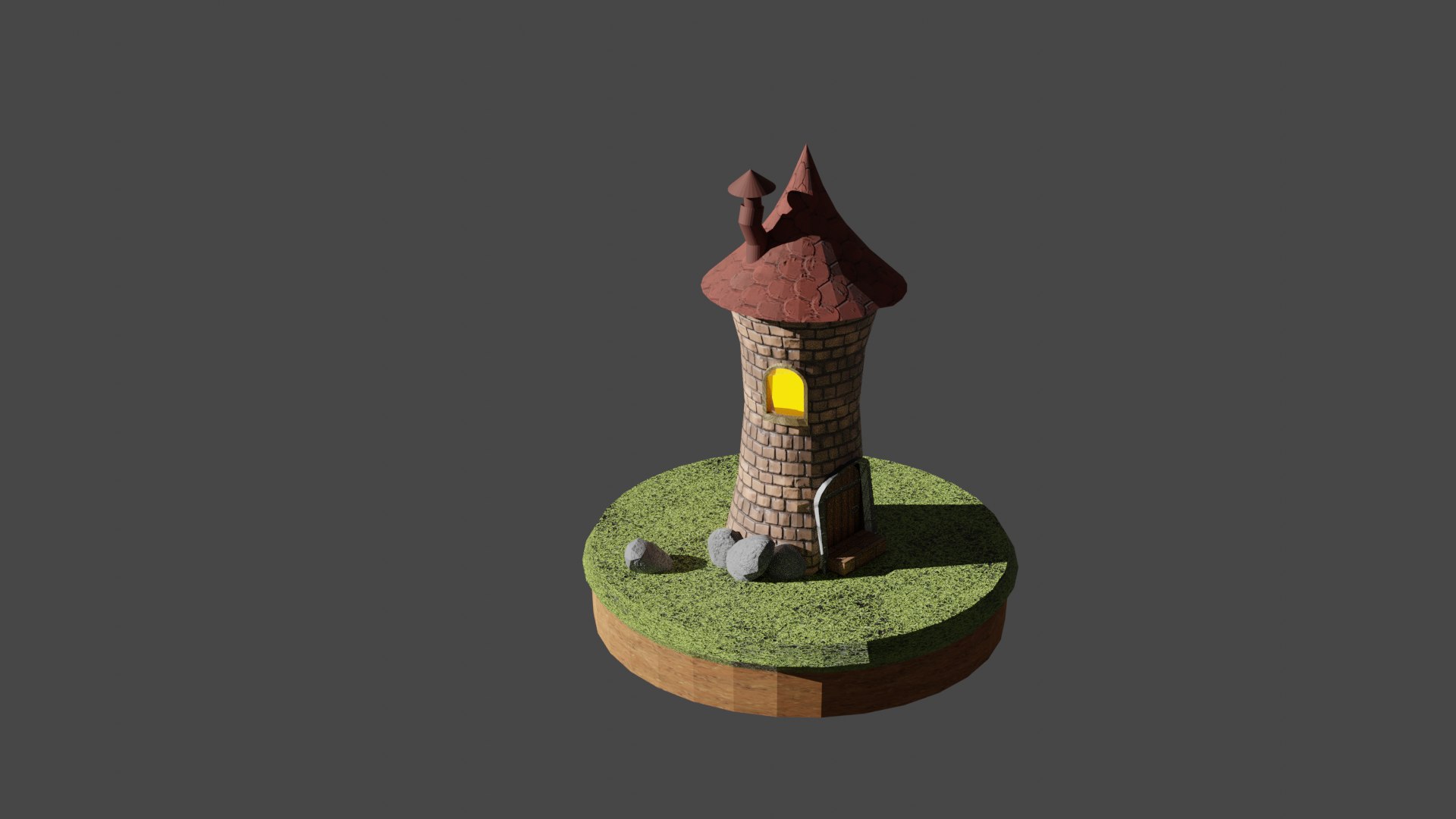 Magic tower model - TurboSquid 1593545