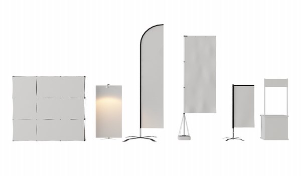 modelo 3d Expo Display Pack - TurboSquid 1126589