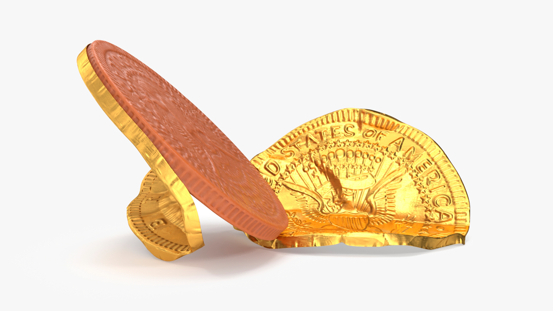 Chocolate Coins Collection 3D Model - TurboSquid 2118777