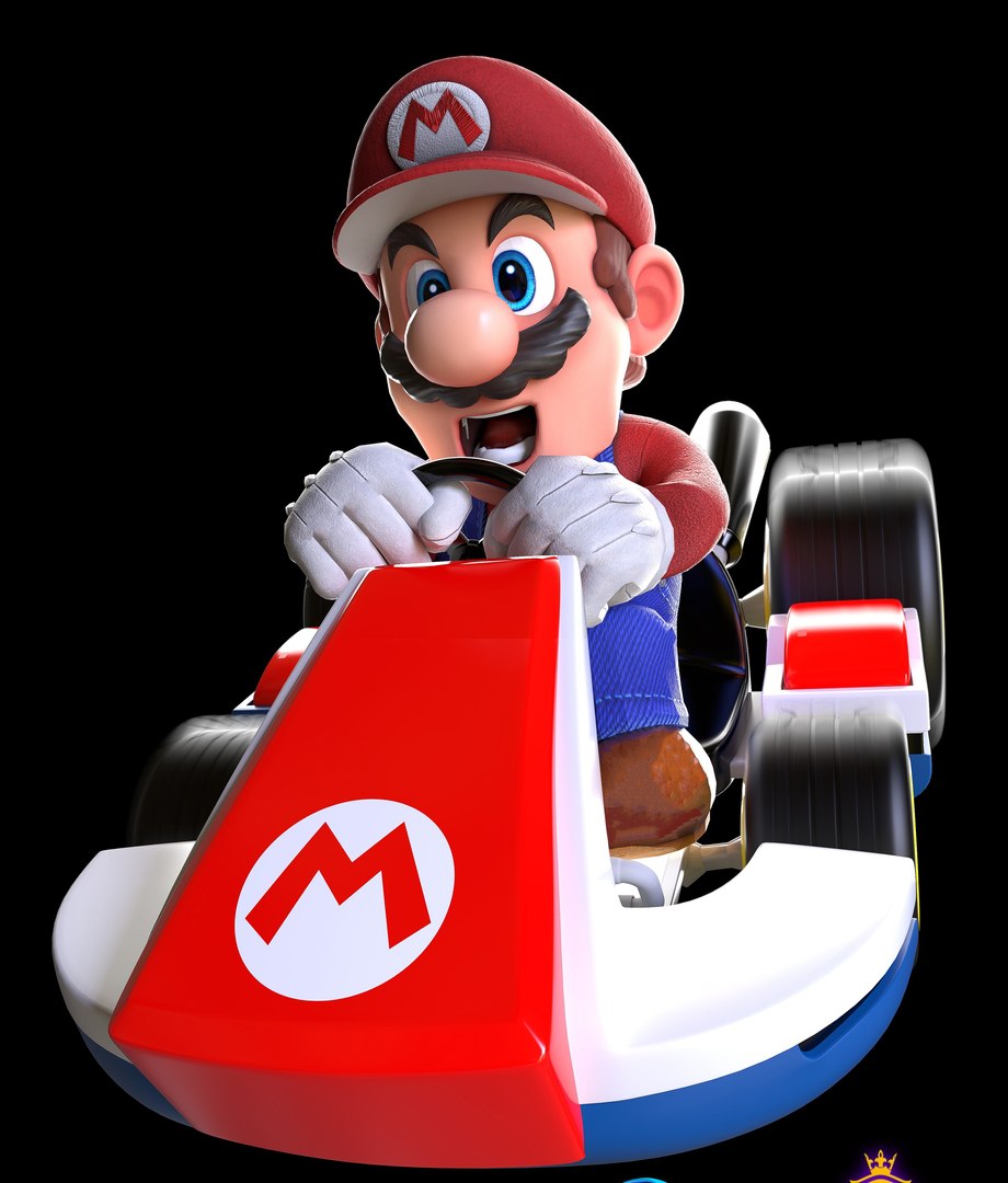 3D Mario Kart - TurboSquid 1787448